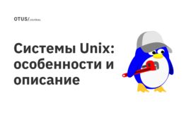 Системы Unix: особенности и описание OTUS