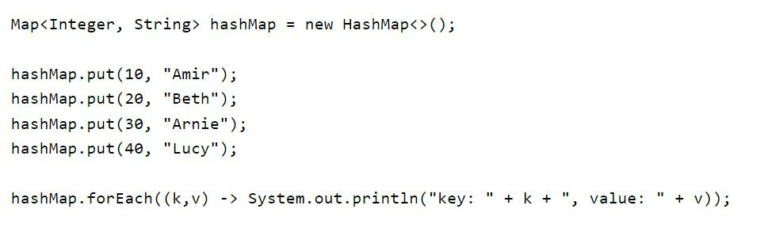 Интерфейс MAP в Java OTUS