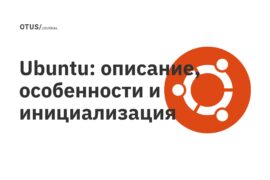 Ubuntu: описание, особенности и инициализация OTUS